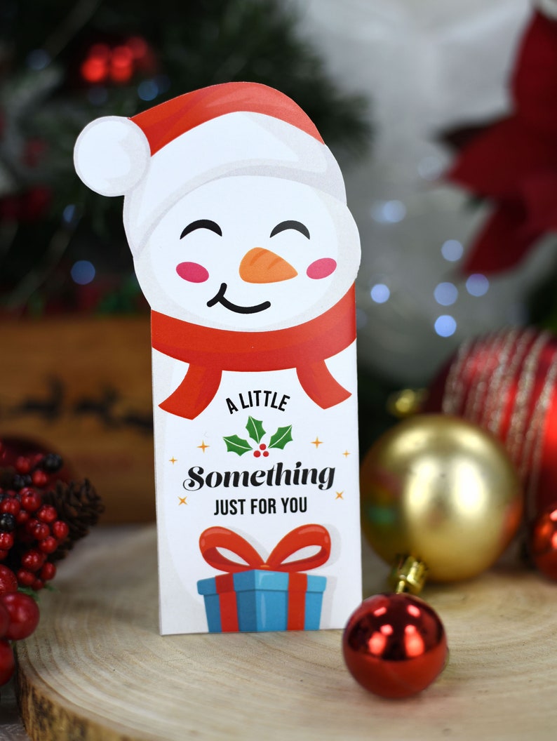 Printable Christmas Money Holders Christmas Gift Card - Etsy