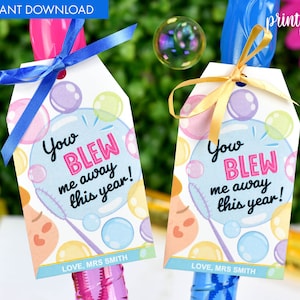 Classmates Tags, Thank You for Your Friendship, Instant Download ...