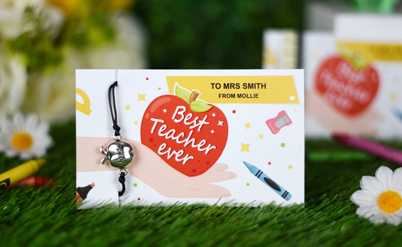 Printable Bracelet Holder: Teacher Appreciation Gift (PDF) - Etsy