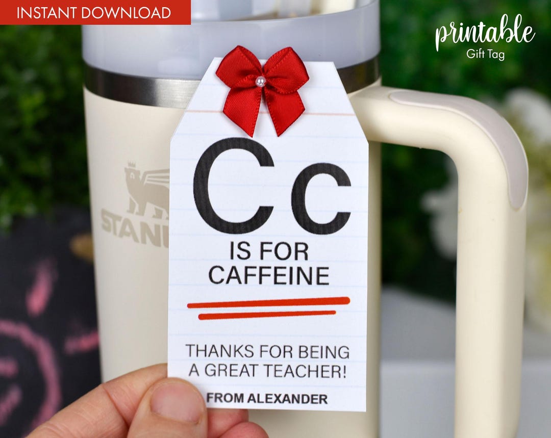 Printable Teacher Appreciation Gift Tags | Teacher Appreciation Week ...