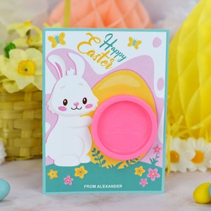 Play Dough Easter Gift Card Printable Class Easter Gifts Non-candy Gift ...