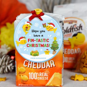 Printable Christmas Fish Gift Tags | Christmas Classroom Gift ...