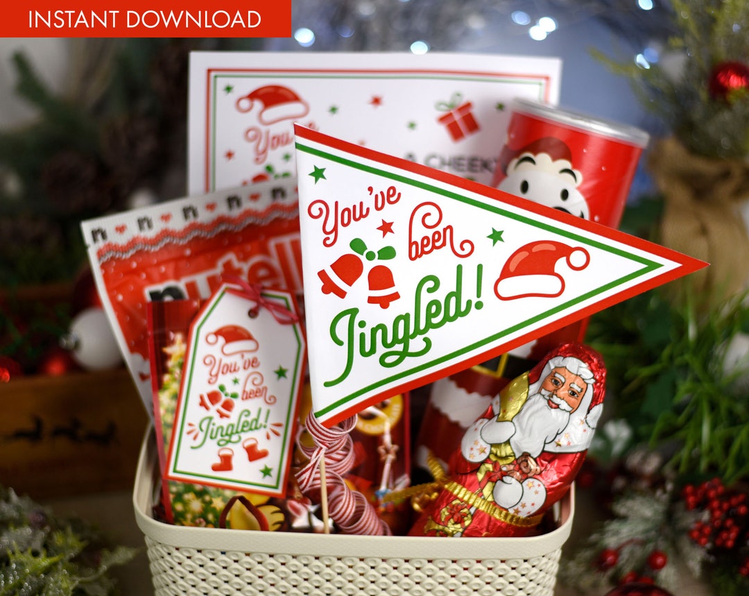 You've Been Jingled Kit: Christmas Neighbor Gift Game (digital PDF ...