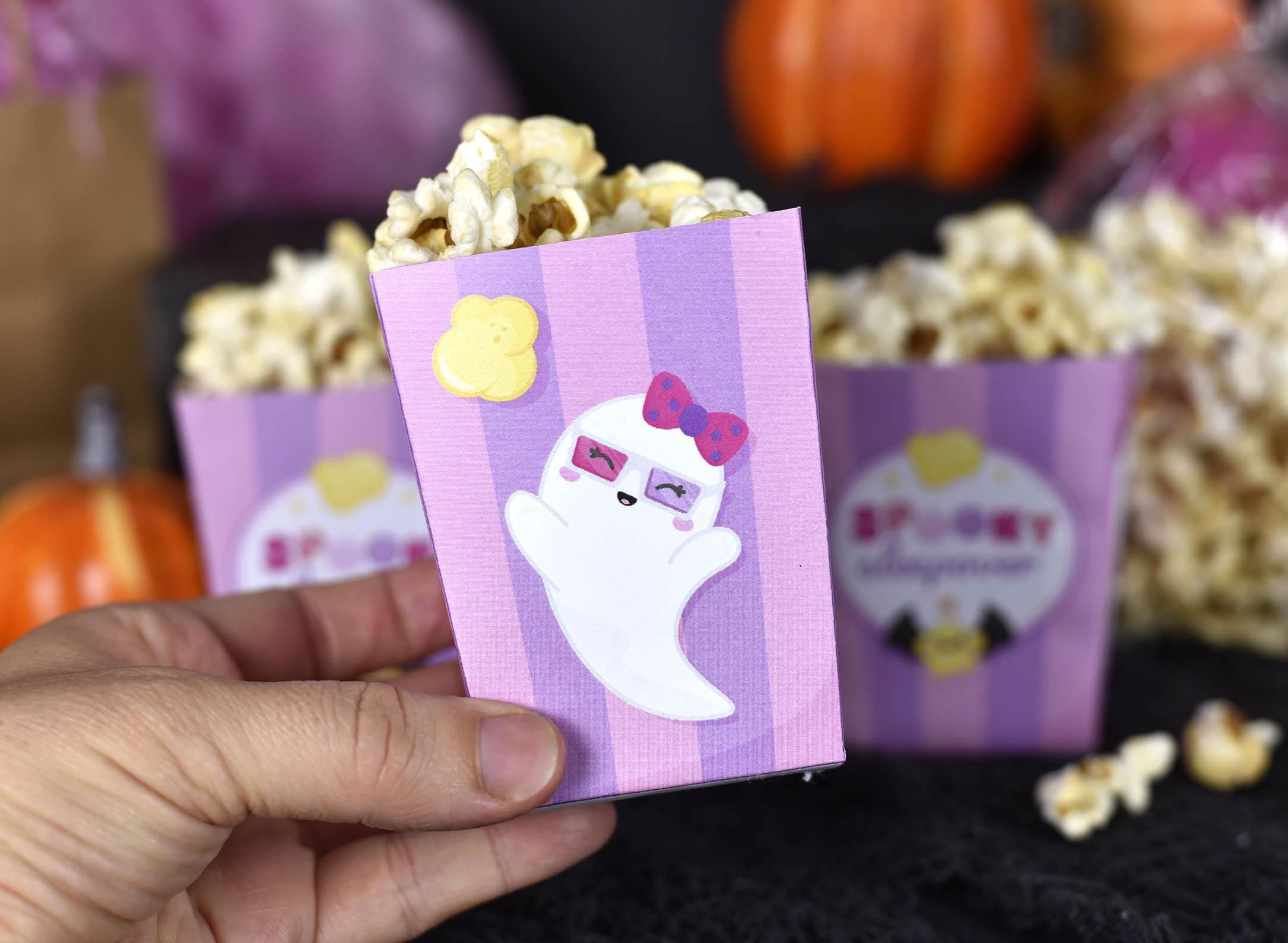 Printable Halloween Spooky Sleepover Snack Box (PDF) - Etsy