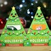 Printable Christmas Tree Gift Card Holder | Christmas Card Holder ...