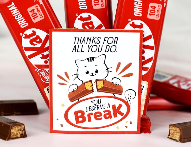 Printable Candy Grams: Teacher & Employee Appreciation Gift Tags ...