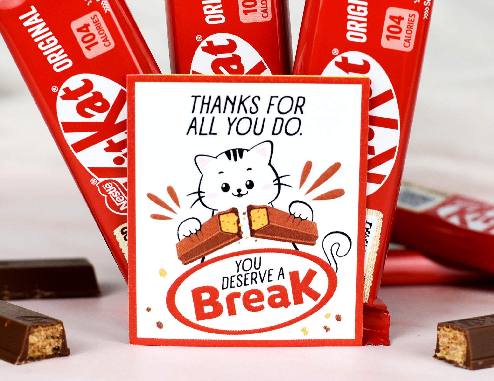 Printable Candy Grams: Teacher & Employee Appreciation Gift Tags ...
