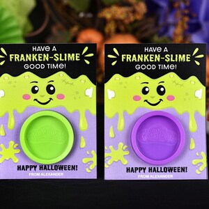 Printable Halloween Slime Holder | Halloween Gift Tag for Kids ...