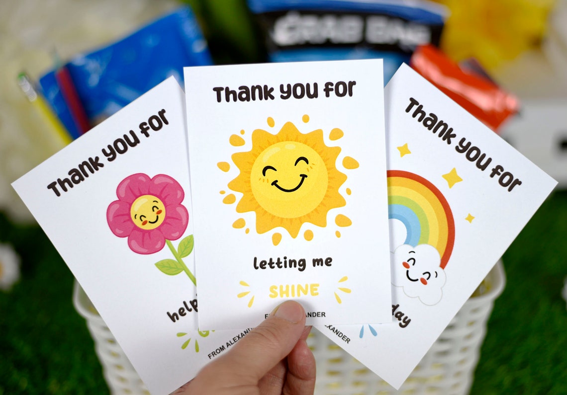 Printable Personalised Teacher Appreciation Cards | End of Term Gift ...