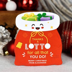 Printable Christmas Lotto Scratch Card Holder | Teacher Appreciation ...
