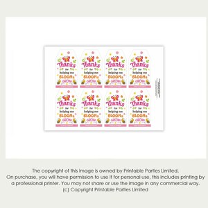 Printable Teacher Appreciation Gift Tags: Bloom and Grow (PDF) - Etsy