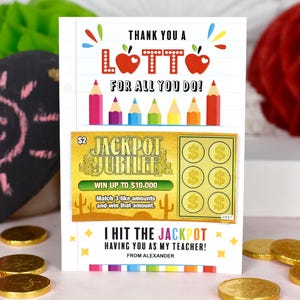 Printable Teacher Appreciation Scratch Card Holder Teacher Appreciation ...