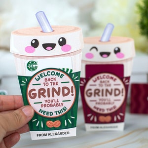 Printable Teacher Appreciation Coffee Card Holder | Funny Back to ...