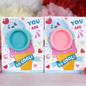 Play Dough Valentines Gift Card | Printable Class Valentine Day Gifts ...