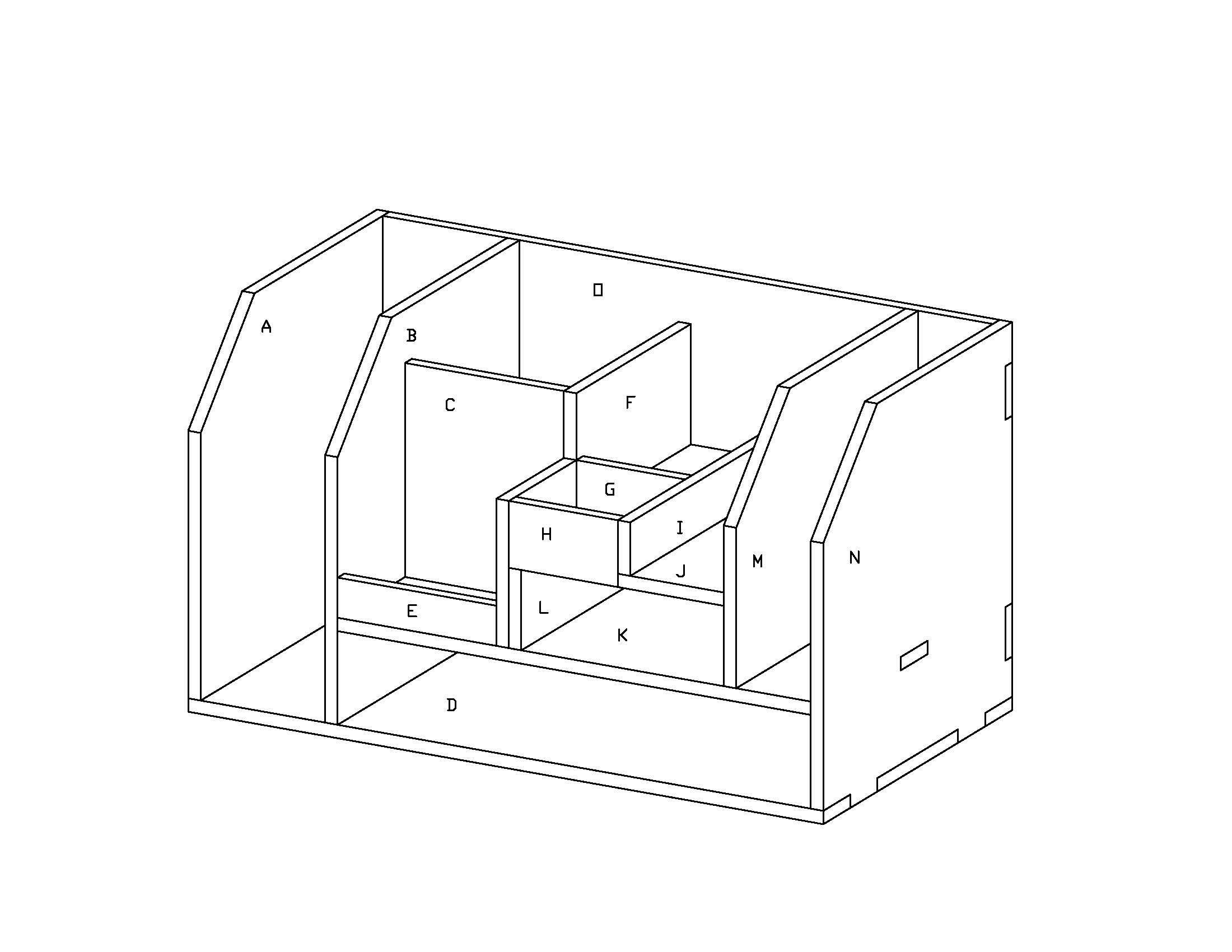 Custom Desktop Organizer - Laser Cut File - Etsy