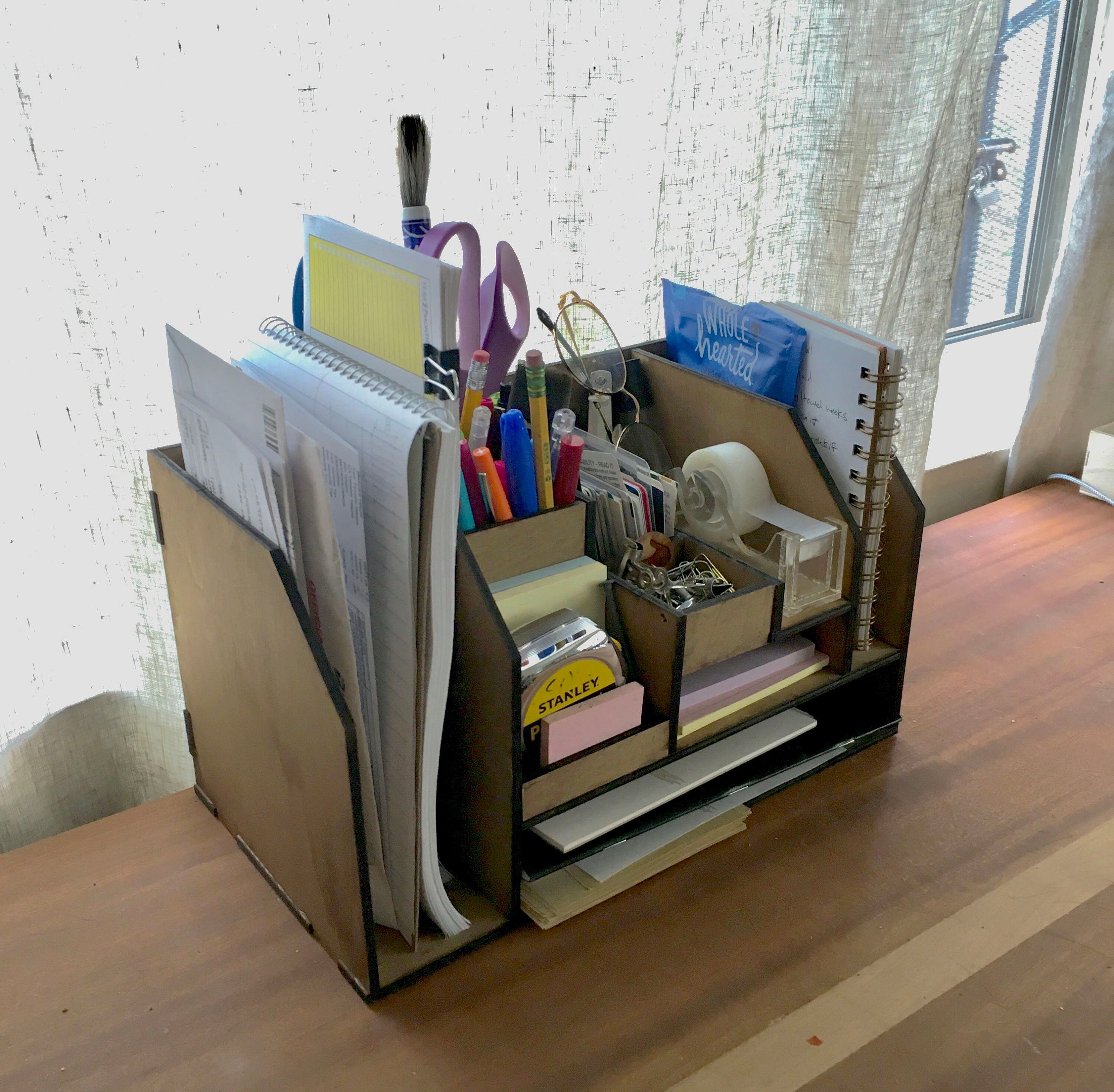 Custom Desktop Organizer - Laser Cut File - Etsy