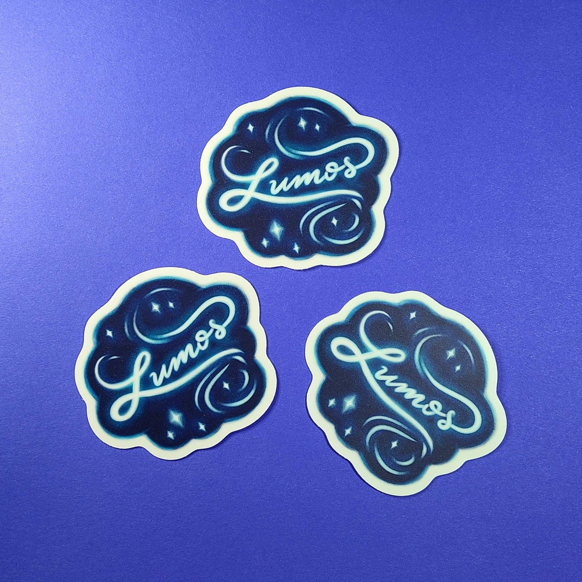 Lumos Glow in the Dark Sticker | Etsy