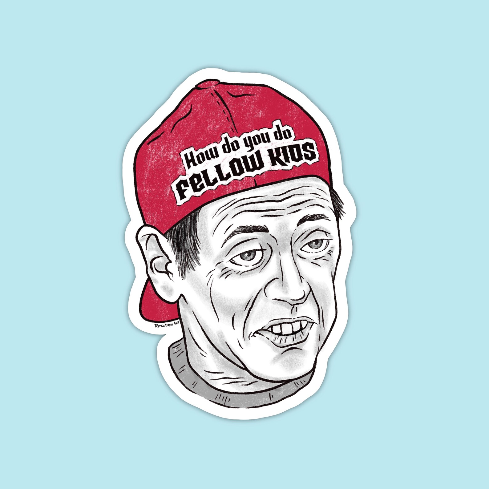 How Do You Do Fellow Kids Vinyl Sticker - Etsy