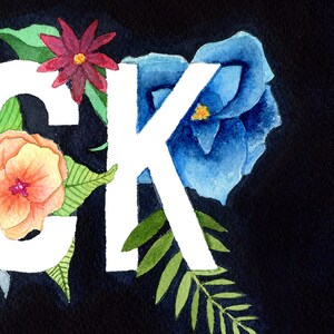 Bad Word Wall Art - Curse Word Art Print - Wall Decor - Wall Art - Etsy