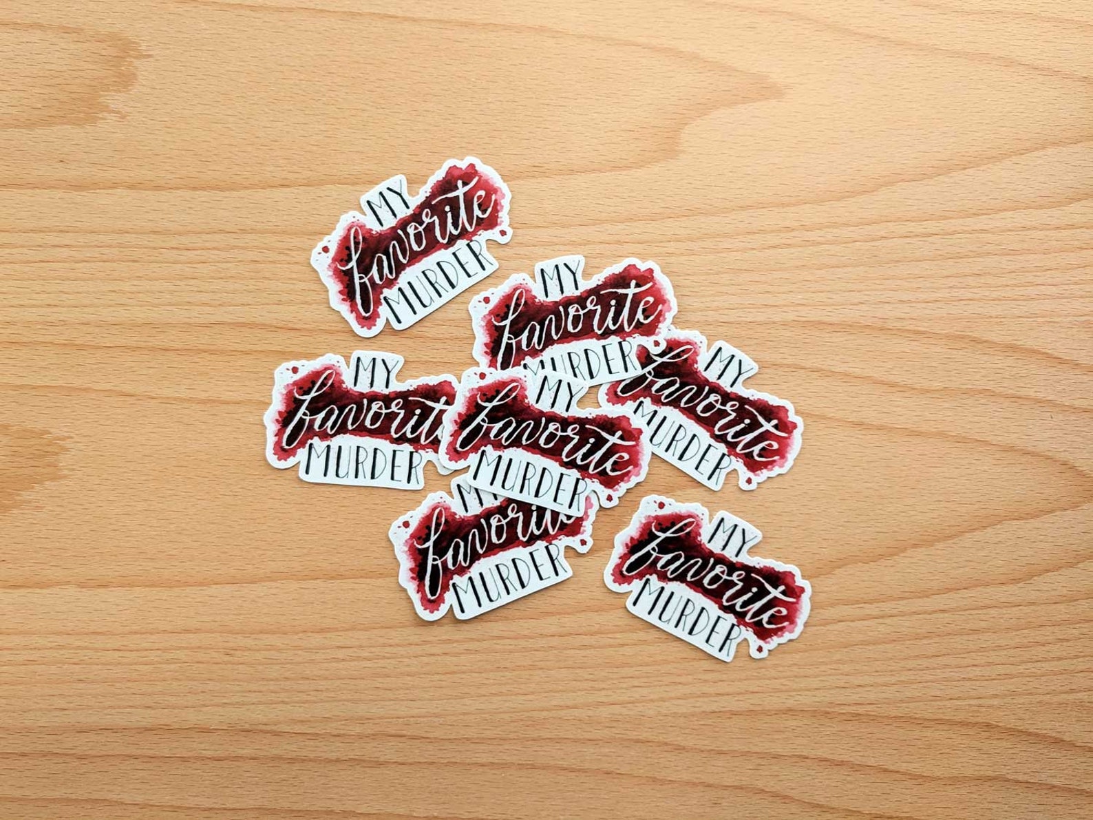 Murder Podcast Sticker - Etsy