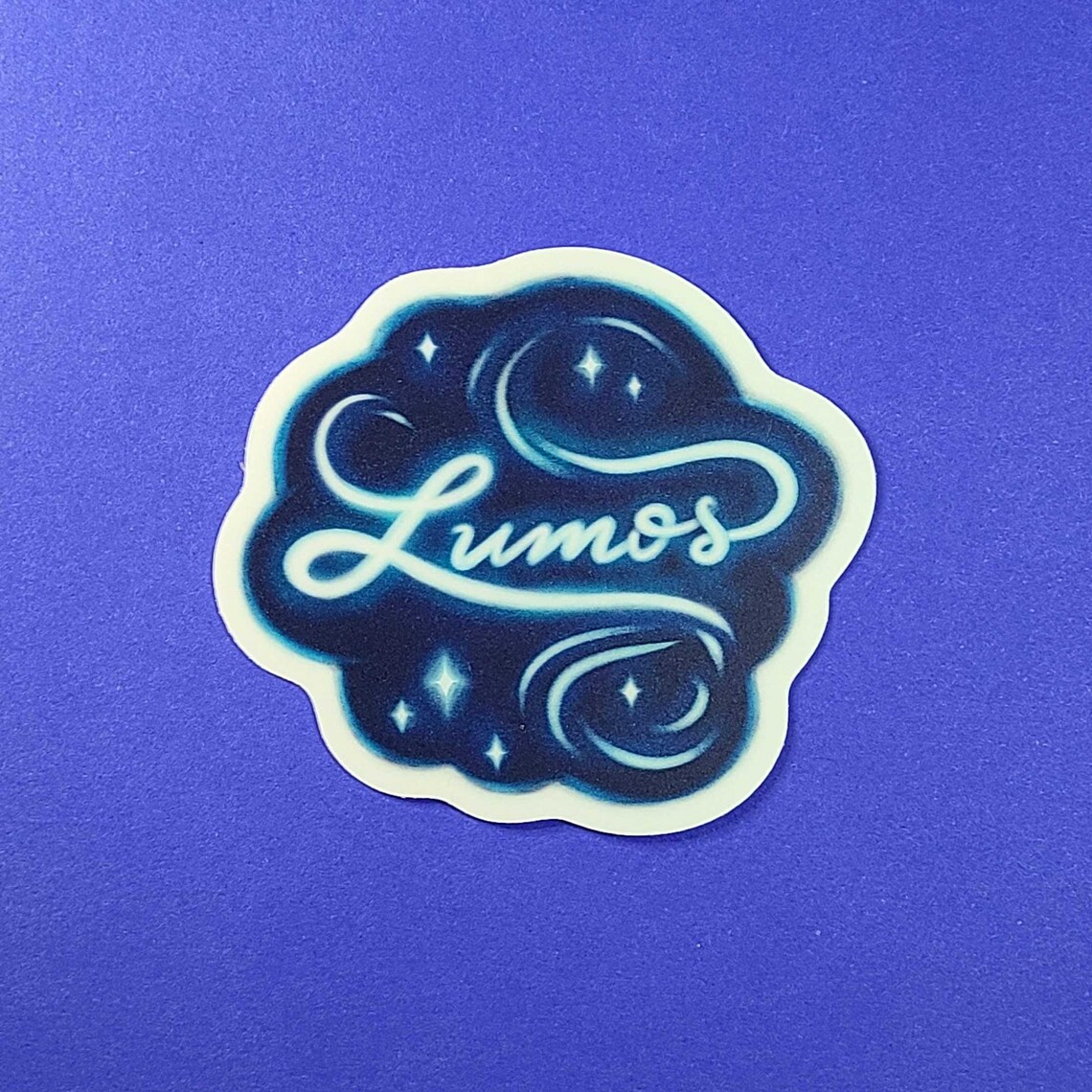 Lumos Glow in the Dark Sticker | Etsy
