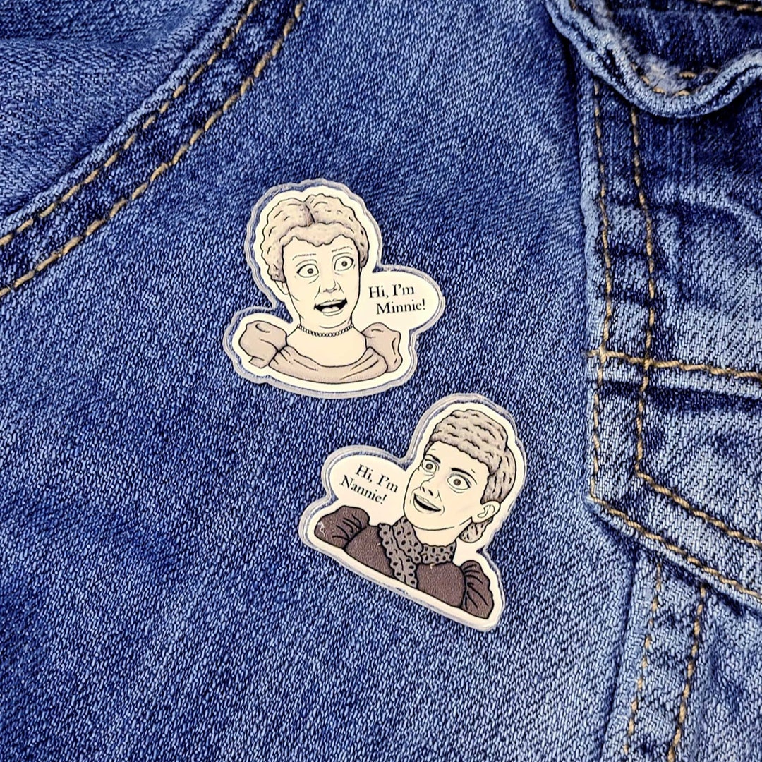 Acrylic Minnie and Nannie Pin - LPOTL - Etsy