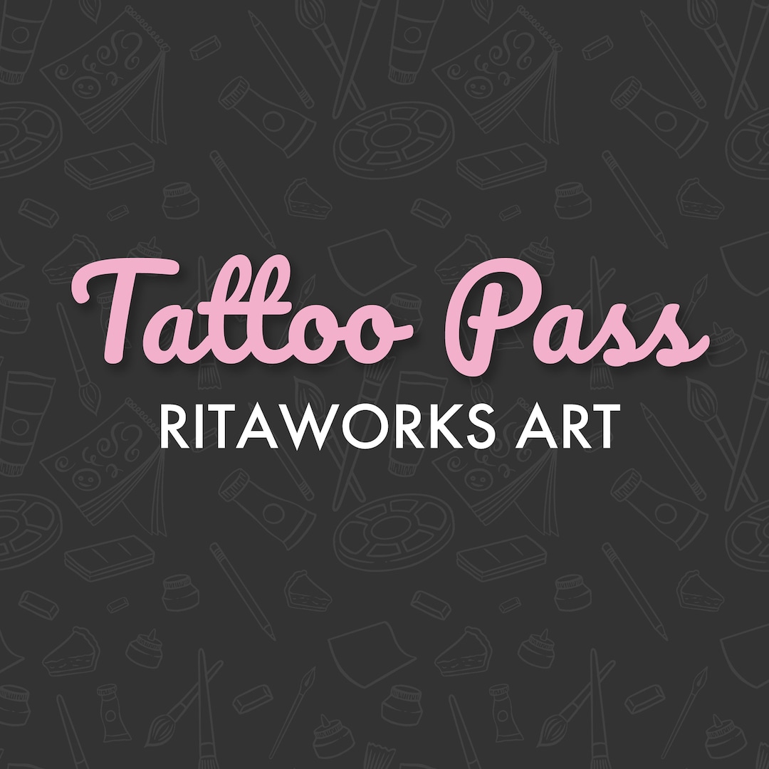 Tattoo Pass Tattoo Permission - Etsy