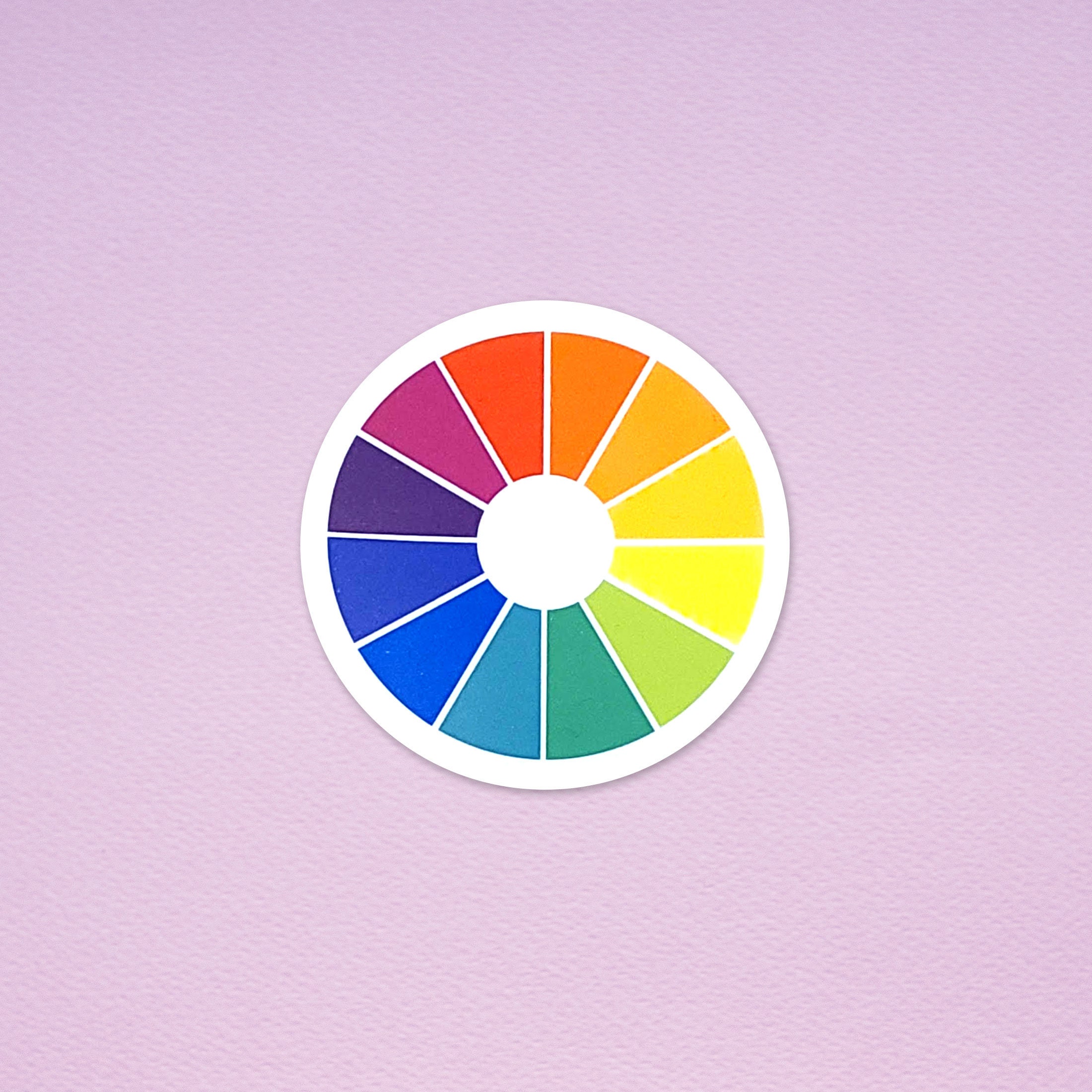 Red Green Blue Color Wheel Sticker RGB | Etsy