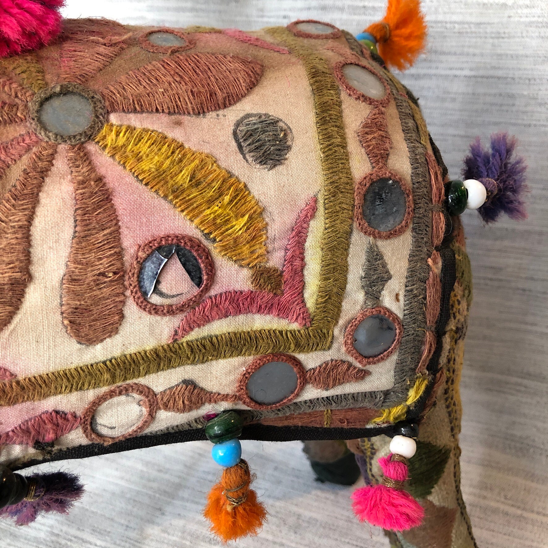 Vintage Patchwork Horse Figure India - Etsy