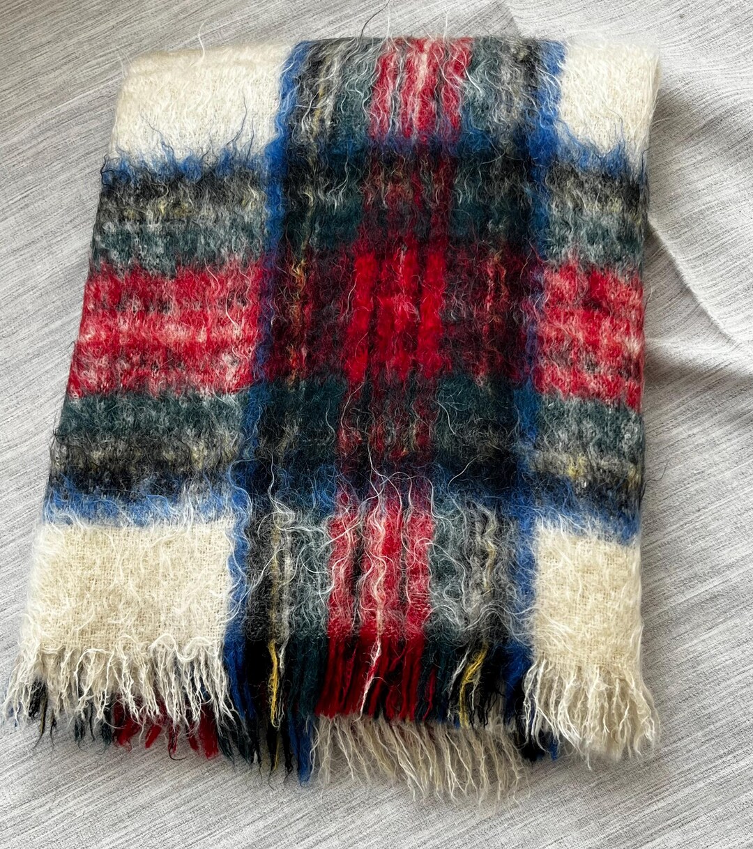 Vintage Andrew Stewart Mohair Throw Blanket Clan Tartan, Dress Stewart - Etsy