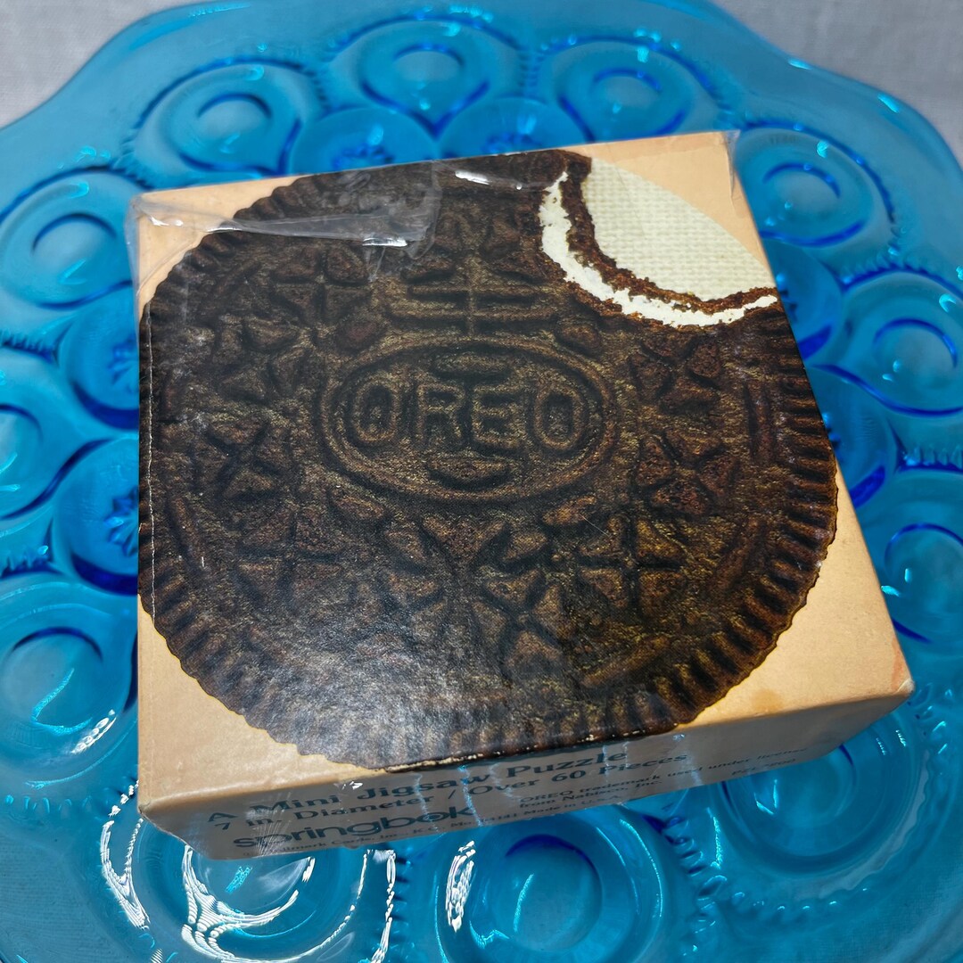 Mini Oreo Round Springbok Puzzle - Etsy