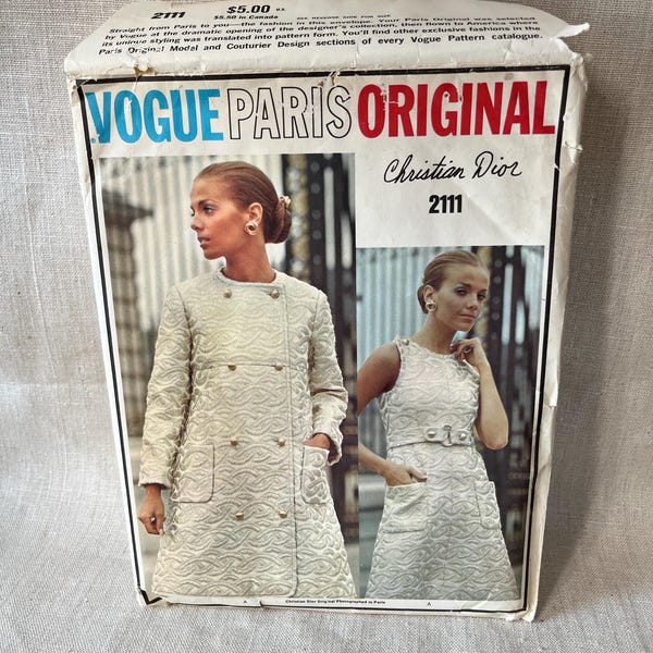 Dior Dress Pattern - Etsy