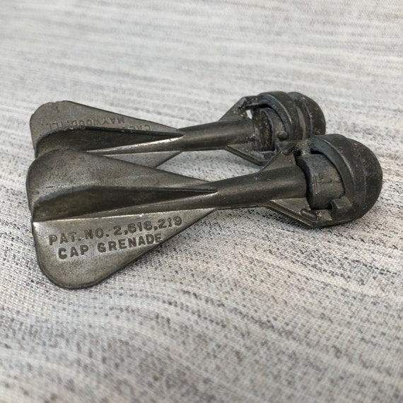 1950's Vintage Metal Cap Bomb Grenade Toy - Etsy
