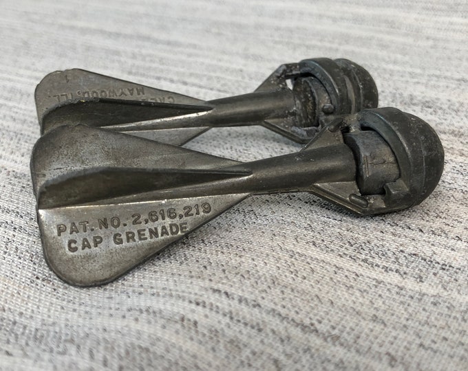 1950's Vintage Metal Cap Bomb Grenade Toy - Etsy