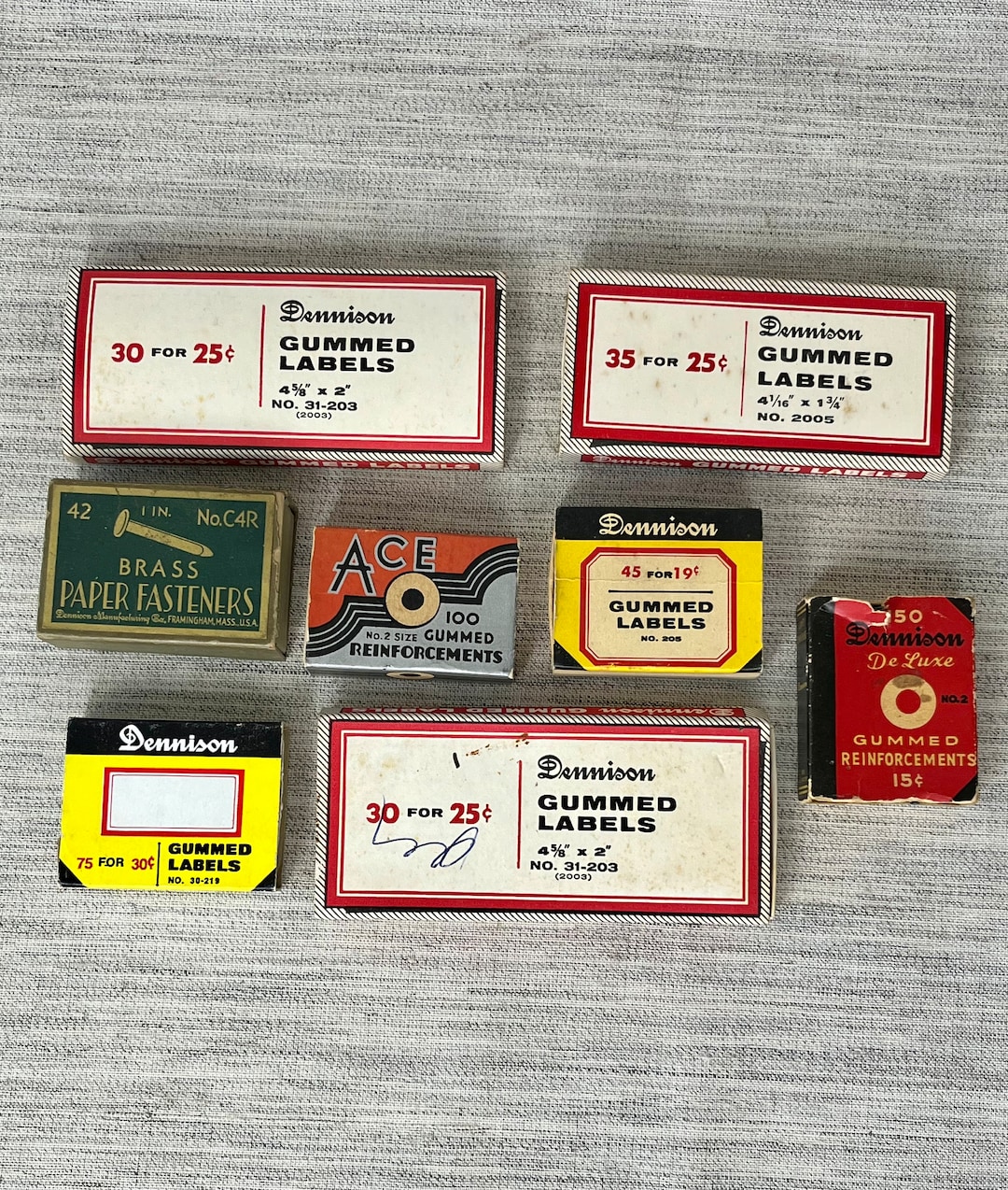 Assorted Dennison Labels an More - Etsy