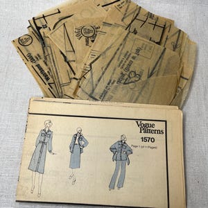 Pierre Balmain Vogue Paris Original Pattern 1570 - Etsy