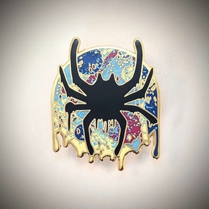 Spider Dimension Enamel Pin - Etsy