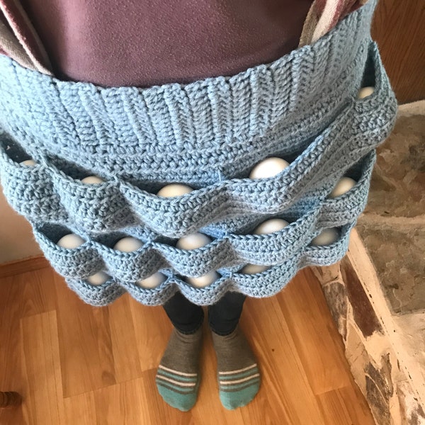 Crochet Egg Apron - Etsy