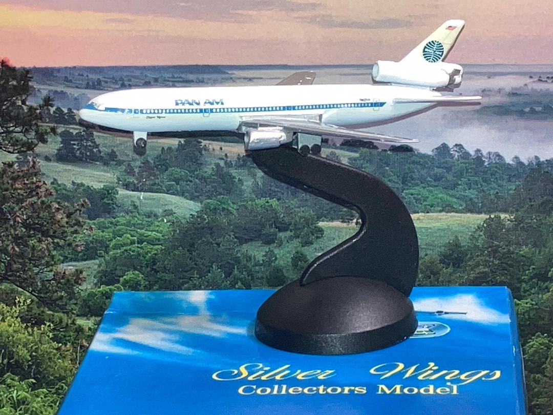 Pan Am Airlines DC-10 Aircraft German SCHABAK Diecast Model Airplane 1: ...