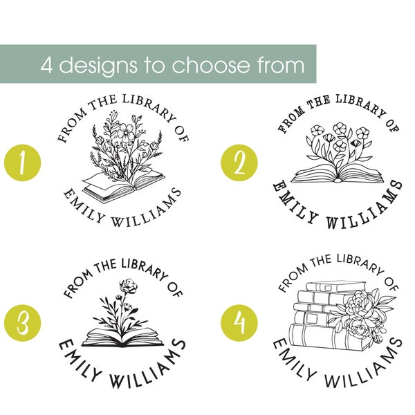 Open Book Stamp - Etsy