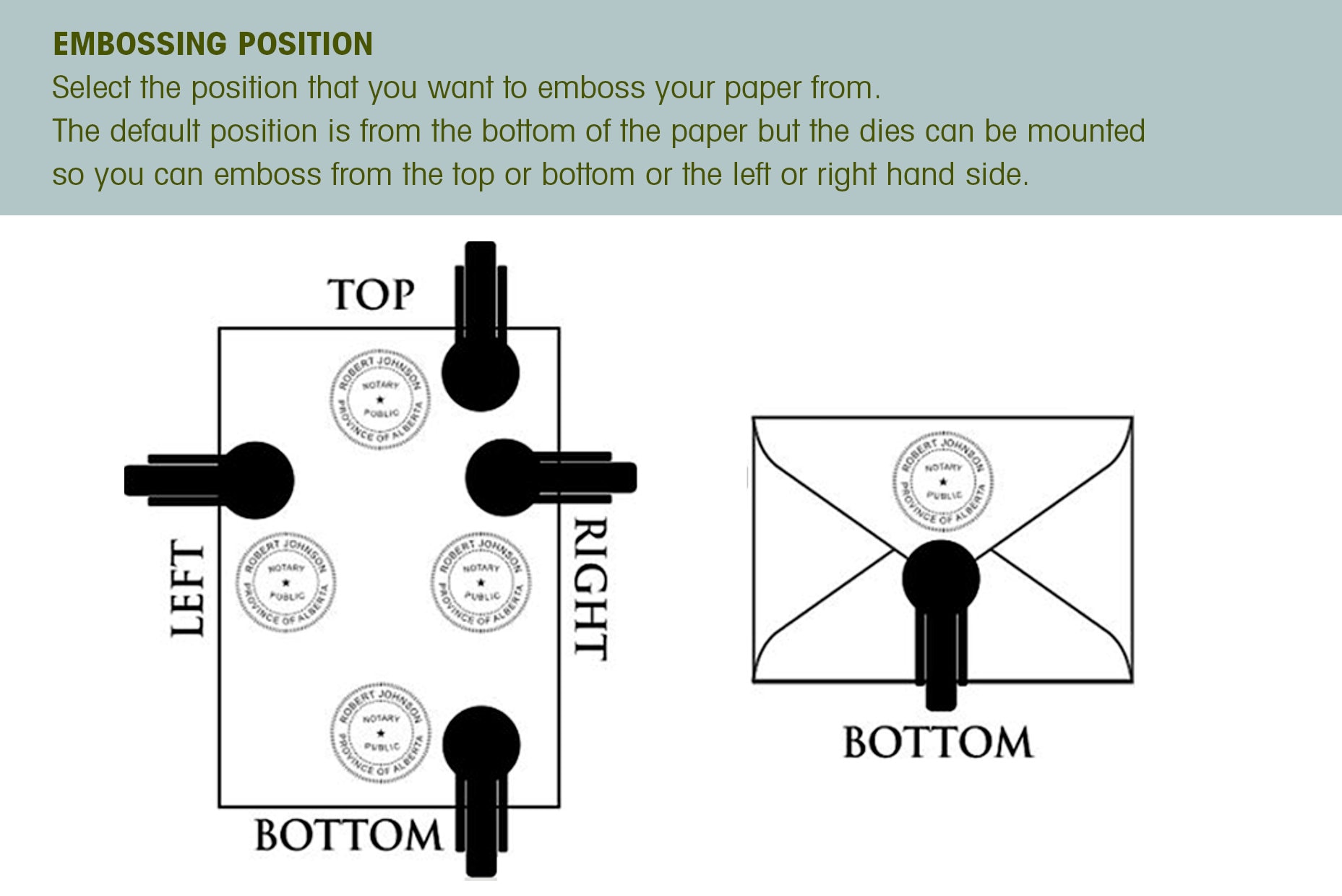 Custom Embosser Logo Embosser Monogram Embosser Wedding - Etsy