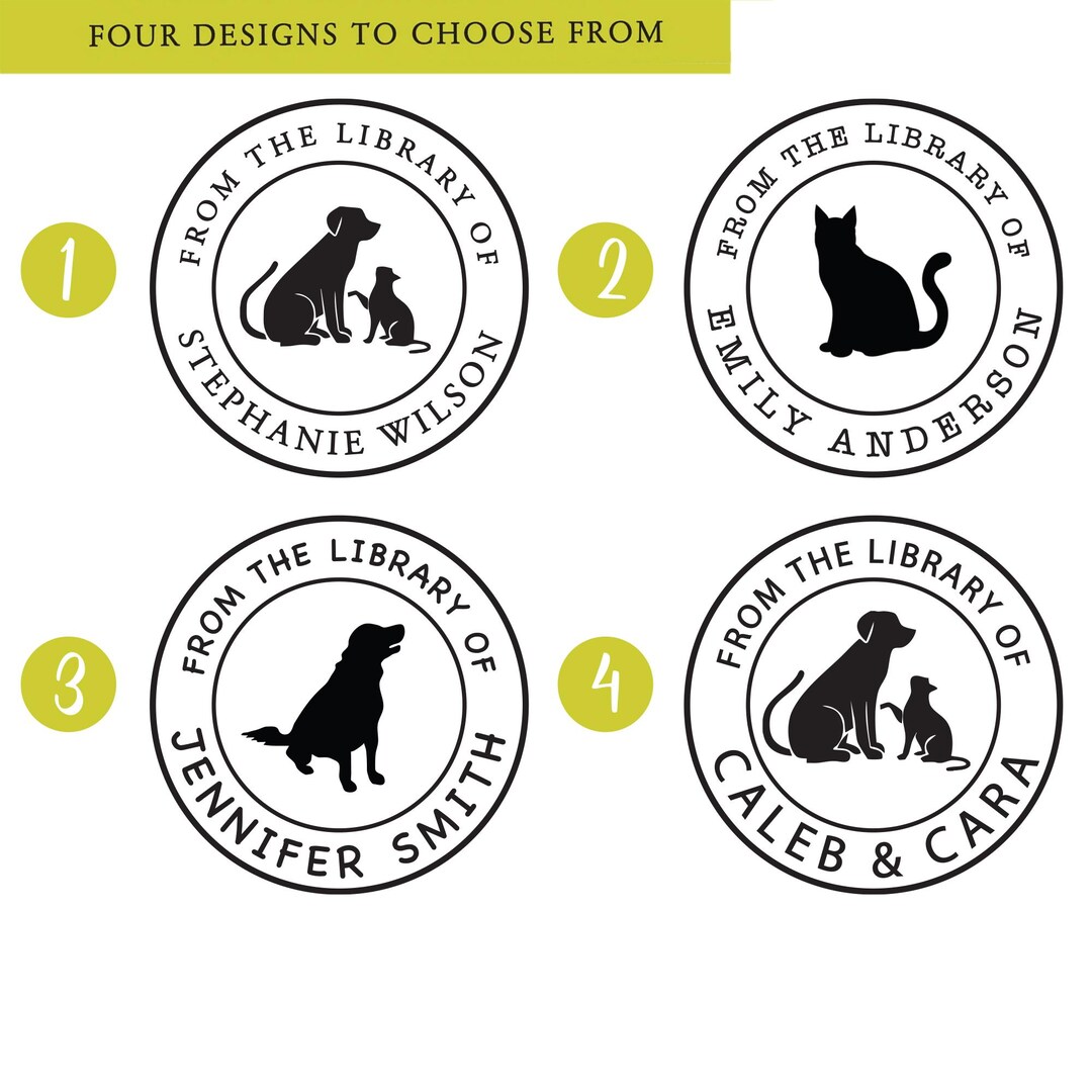 Custom DOG BOOK EMBOSSER - Custom Dog Embosser, Cat Embosser, Gift for ...