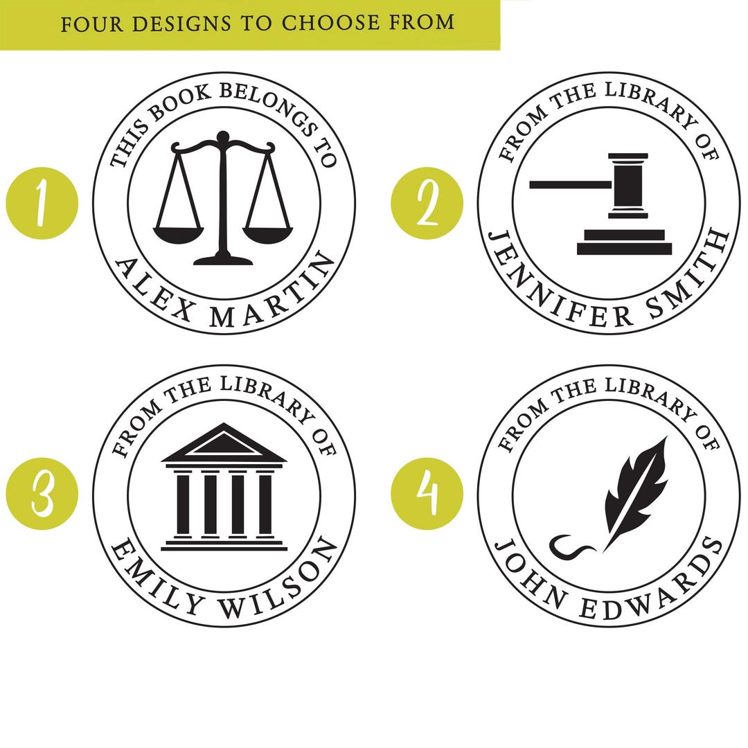 LAWYER CUSTOM EMBOSSER or Stamp - Personalized Gift for Attorneys, Law ...