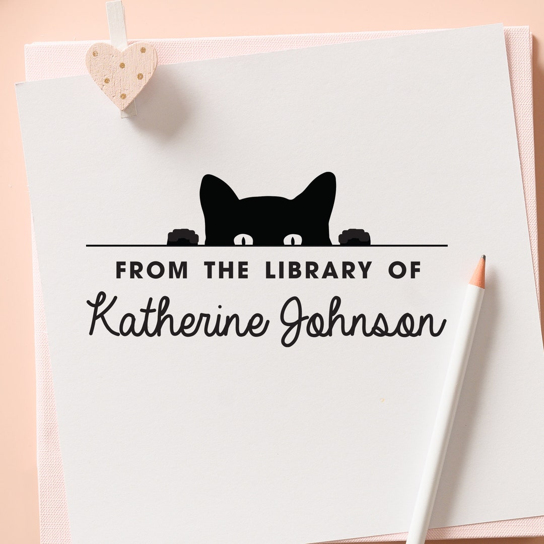 Custom CAT Book Embosser | Custom CAT Embosser | Monogram Embosser ...