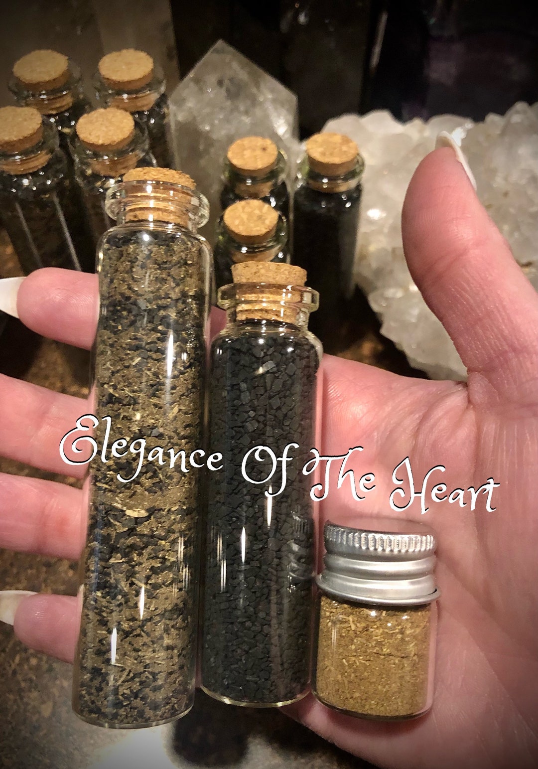 Black Salt, Magic Herb, Magic Black Salt Protecting Salt Banish - Etsy