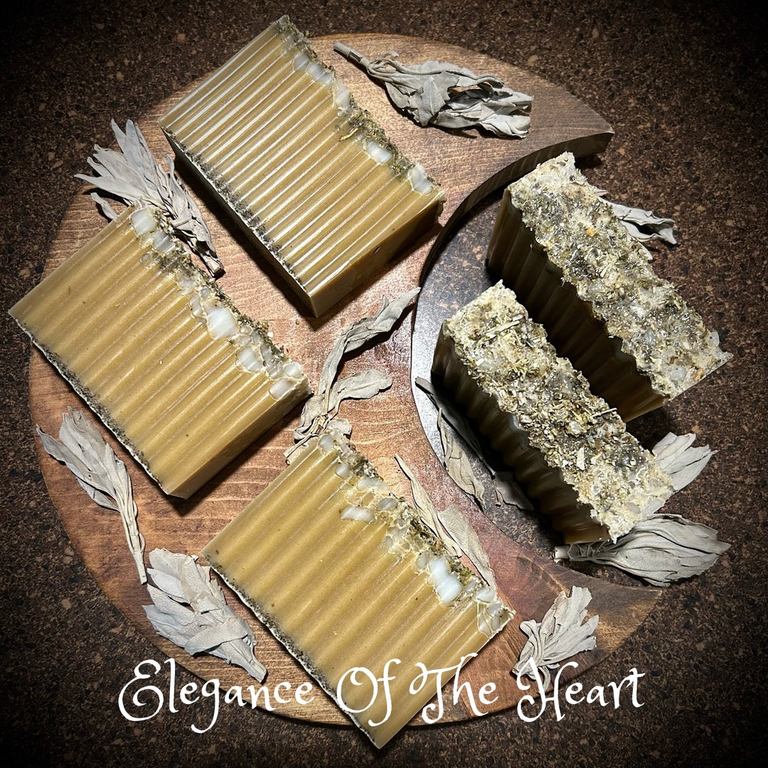 Smudge Soap Sacred Sage & Cedar Cleanse Energy Mind Body Soul - Etsy