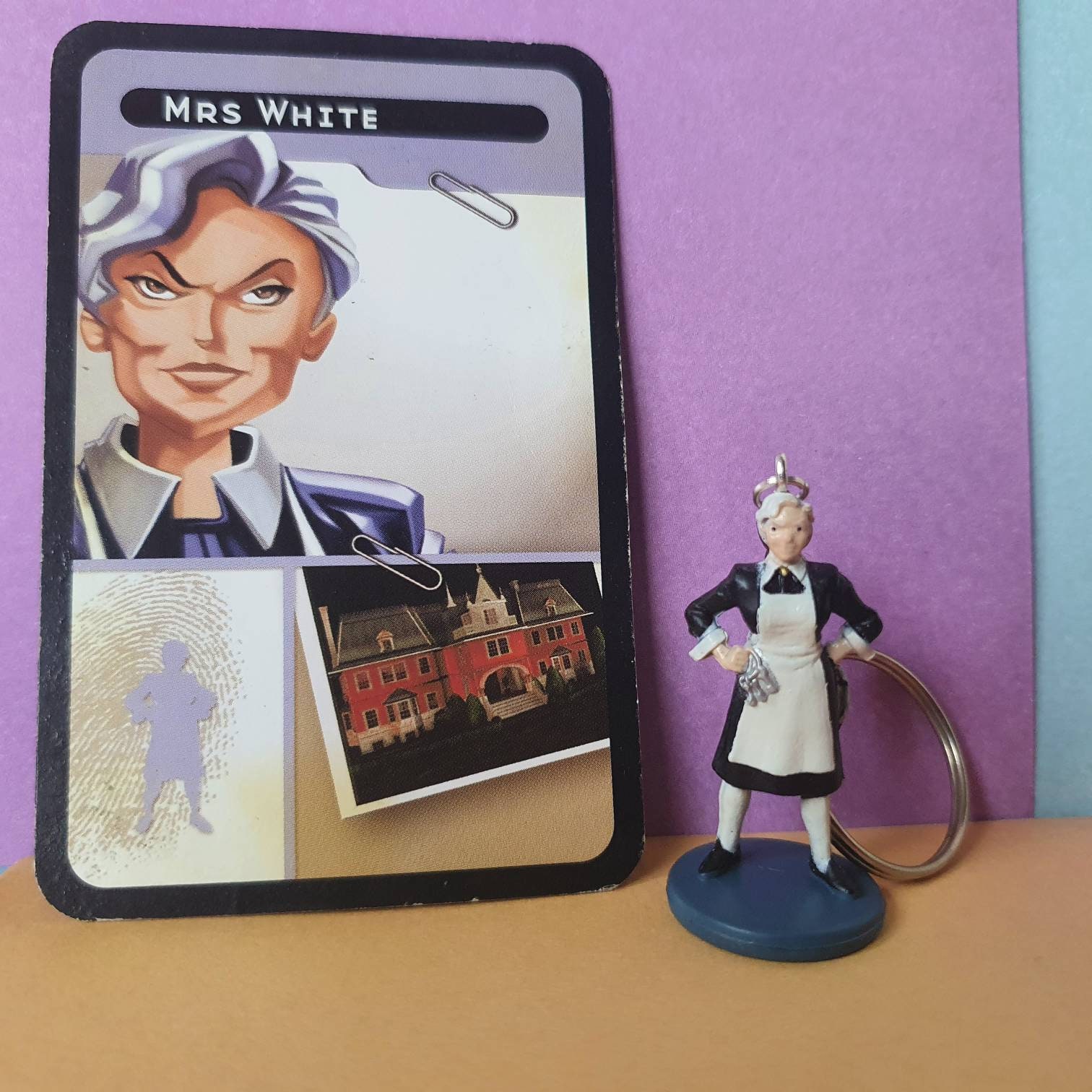 CLUEDO Suspects Keychains Keyrings | Etsy