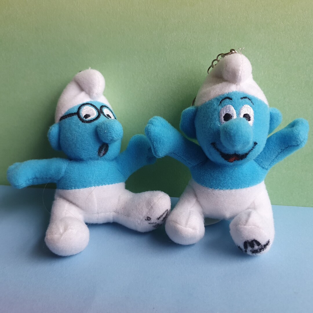 Smurf Happy Meal Keychain or Hanging Decoration - Etsy