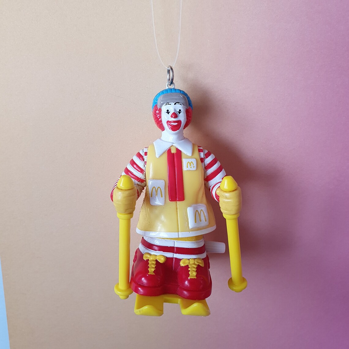 Ronald Mcdonald Keychains Vintage Happy Meal Toys Hanging | Etsy