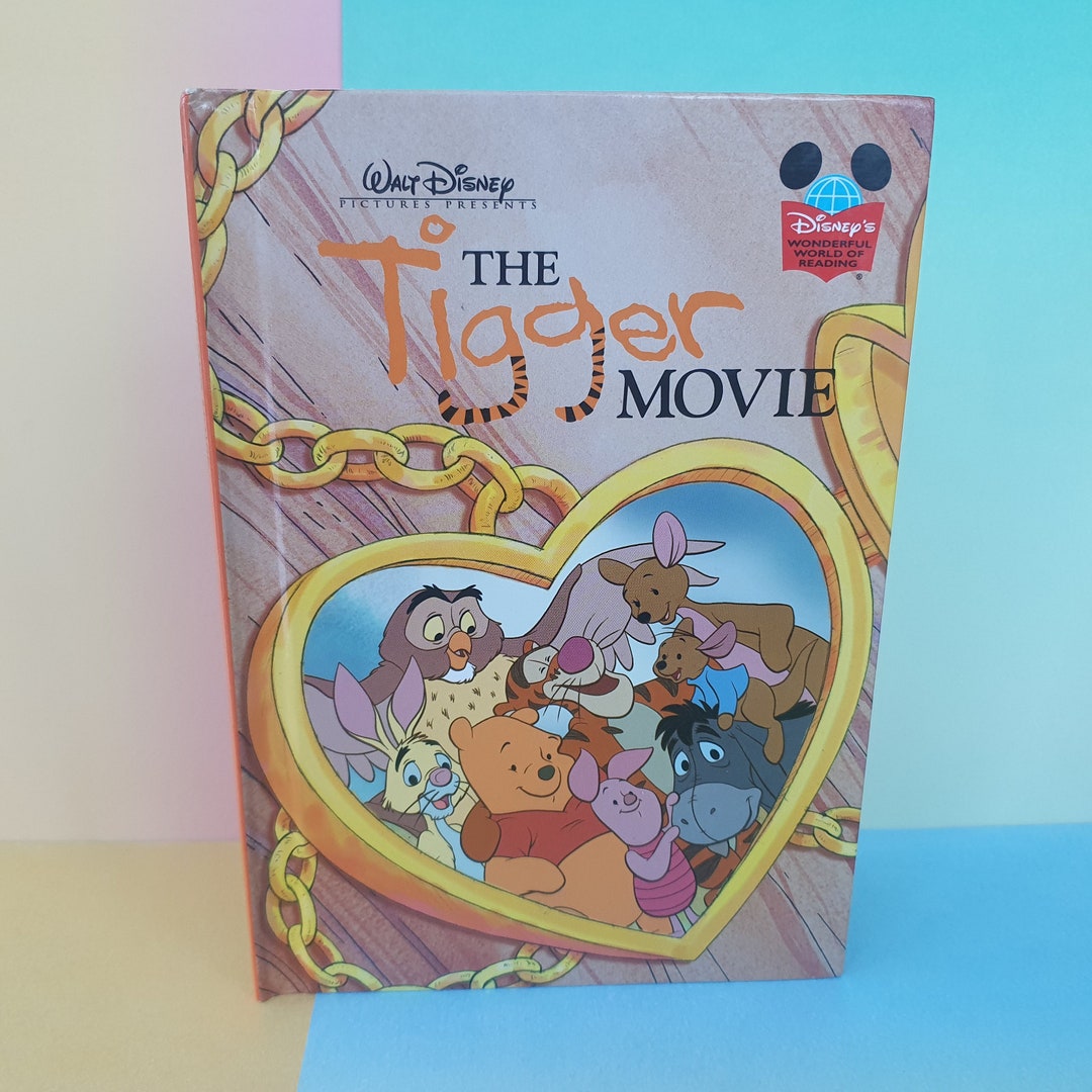 Vintage the Tigger Movie 2000 Disney's Wonderful World of Reading Book ...